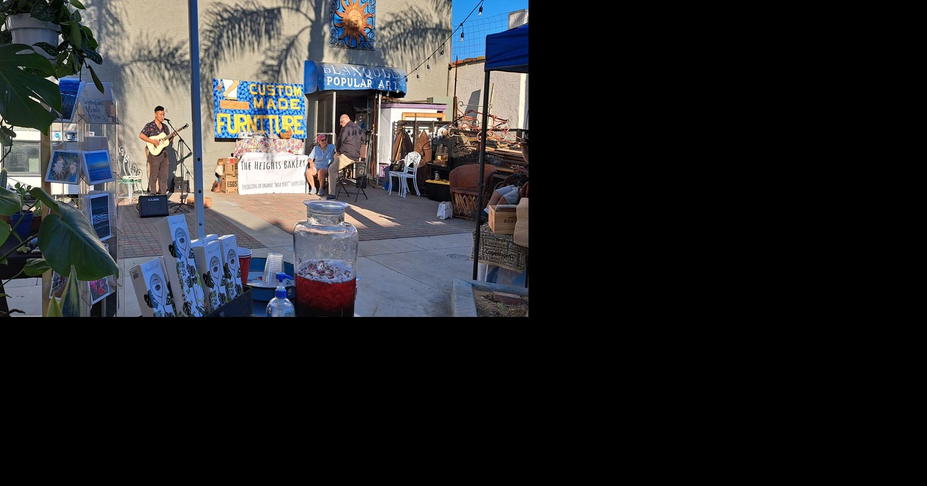 Local artists embellish downtown Fullerton at monthly pop-up event ...