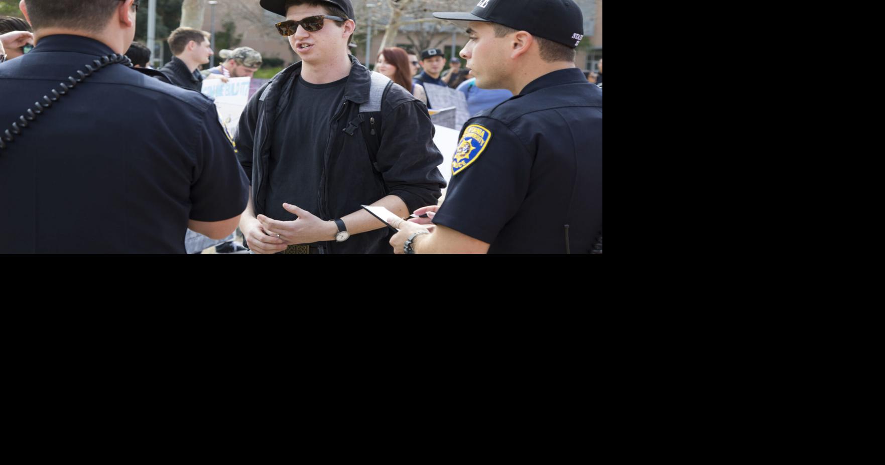 Cal State Fullerton peaceful protest ends in altercation | Campus News ...