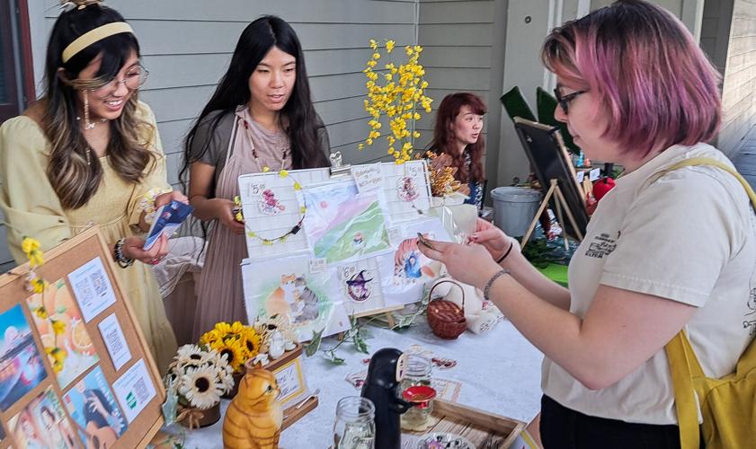 Student-led Garden Flea Market sees unexpected turnout | Lifestyle ...