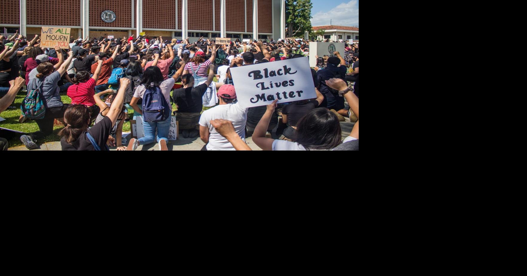 College students lead Fullerton march as protests continue | Campus ...