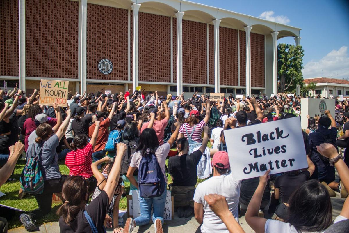 College students lead Fullerton march as protests continue | Campus ...