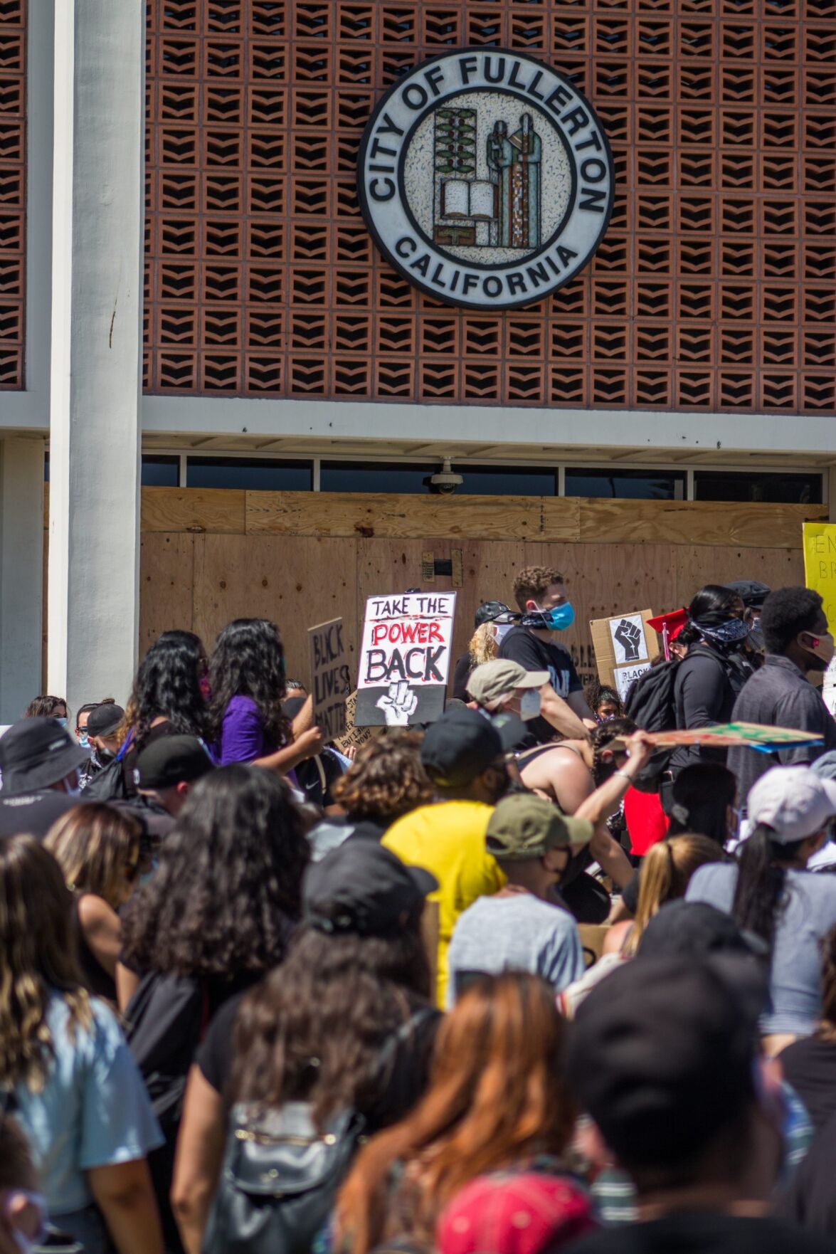 College students lead Fullerton march as protests continue | Campus ...