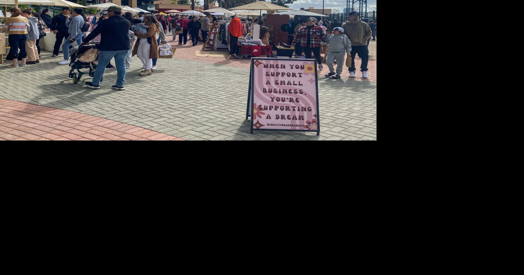 Orange County market showcases small businesses at Angel Stadium ...