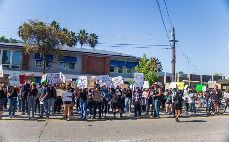 College students lead Fullerton march as protests continue | Campus ...