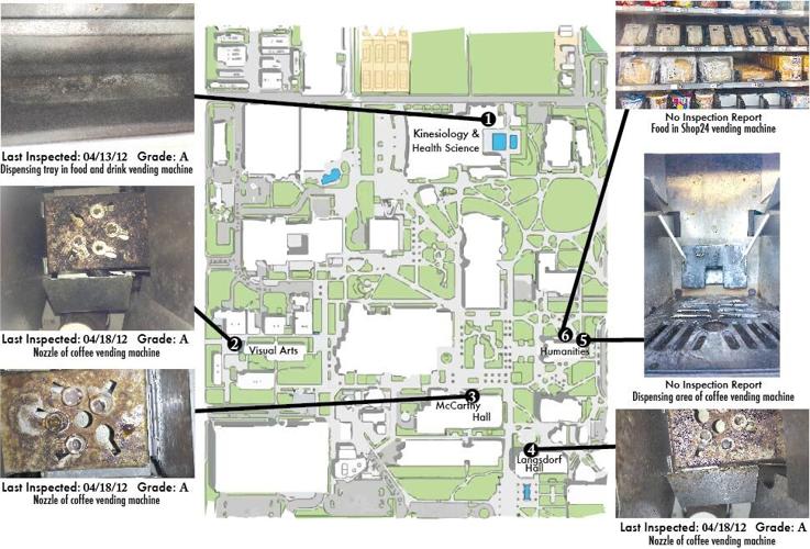 Many on-campus vending machines have not been inspected | Campus News ...