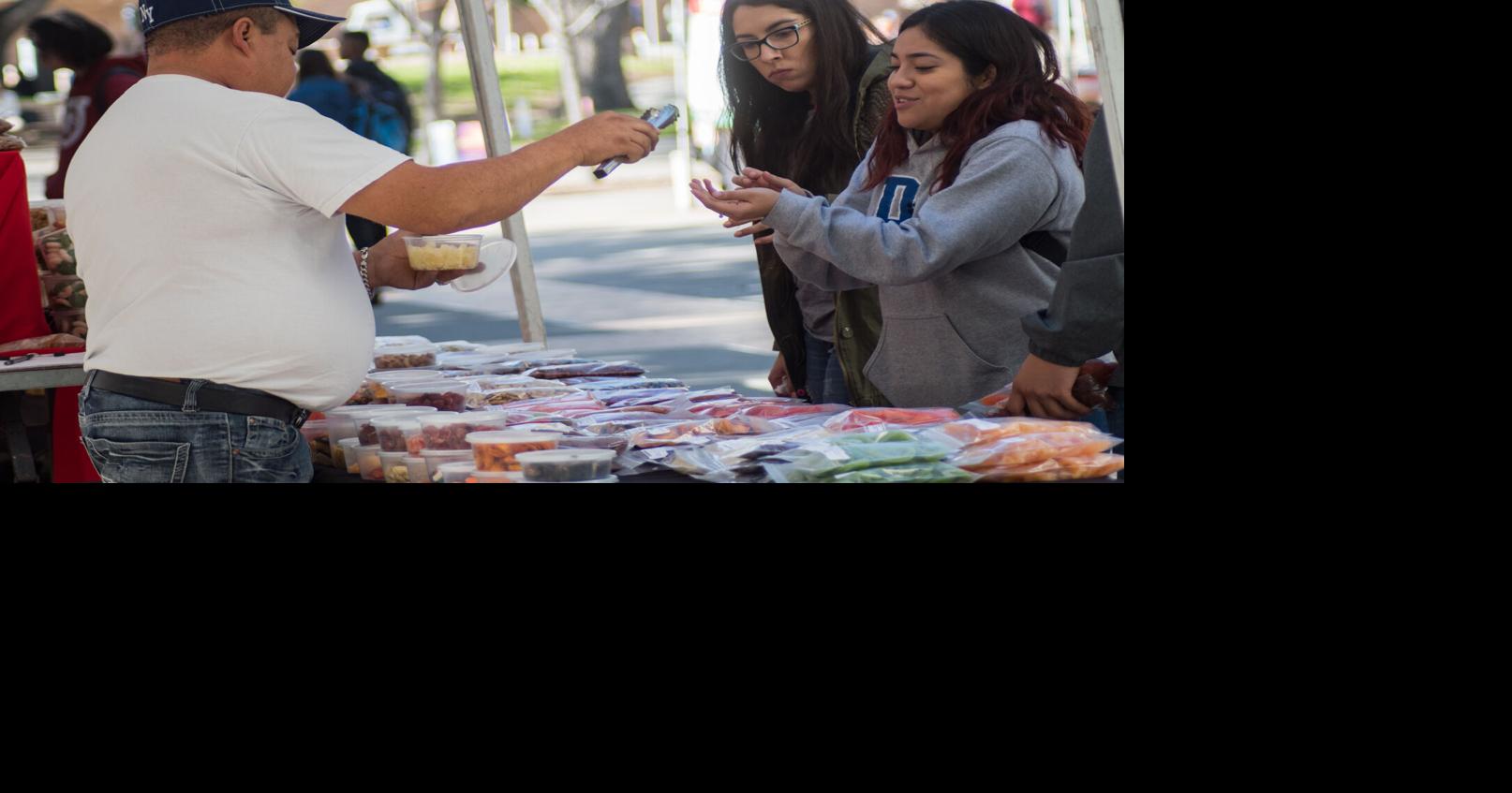 CSUF ASI’s Farmers Market features a mixture of food options ...