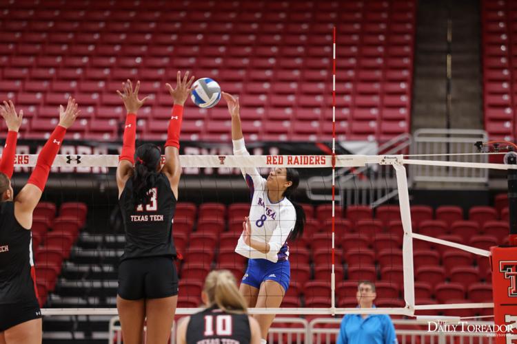 Texas Tech volleyball falls 0-3 sets to Kansas | Gallery ...