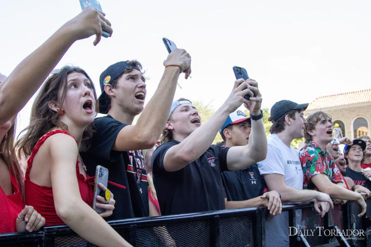 24KGoldn performs at Raider Alley | Multimedia | dailytoreador.com
