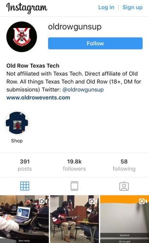 Students discuss negative effects of Instagram account 'Old Row Guns Up ...