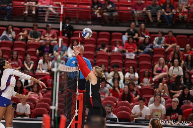 Texas Tech volleyball falls 0-3 sets to Kansas | Gallery ...