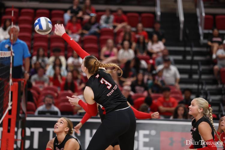 Texas Tech volleyball falls 0-3 sets to Kansas | Gallery ...