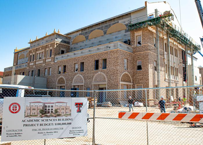 Construction continues for the new Academic Sciences building at Texas ...
