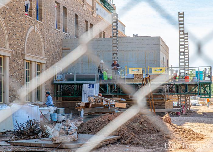 Construction continues for the new Academic Sciences building at Texas ...