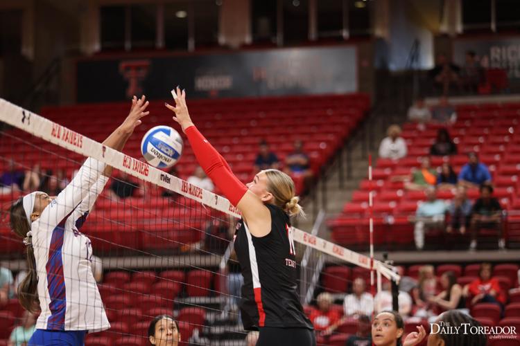 Texas Tech volleyball falls 0-3 sets to Kansas | Gallery ...