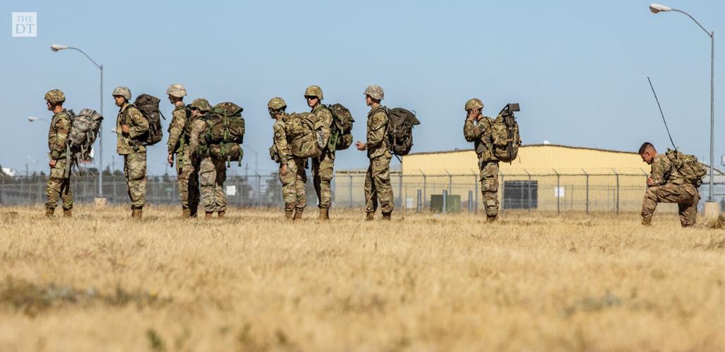 Texas Tech ROTC Cadets endure a cross training excersise | Gallery ...