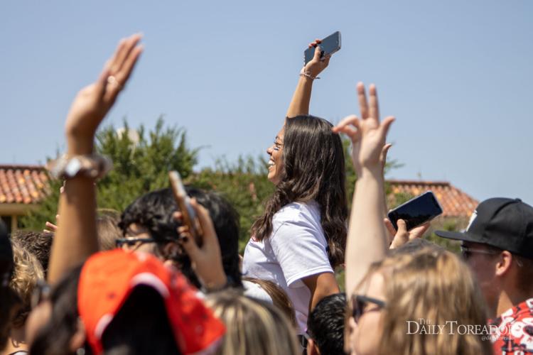 24KGoldn performs at Raider Alley | Multimedia | dailytoreador.com