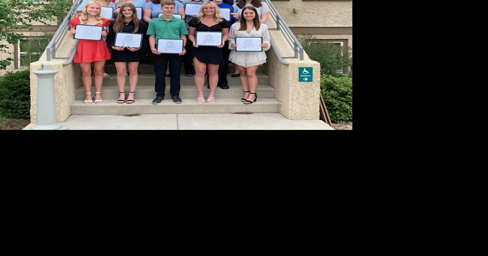 FAHS students recognized as Rotary Top Senior Scholars | Fort Atkinson ...