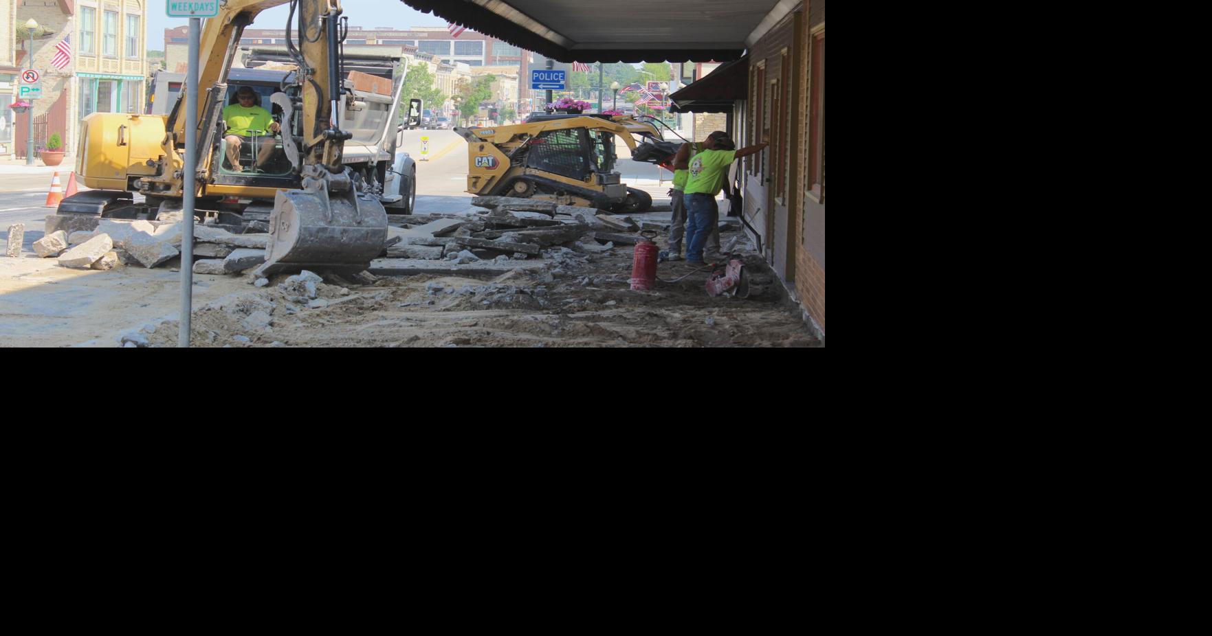 Construction through downtown Fort Atkinson | News | dailyunion.com
