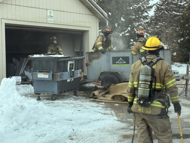 Commercial garage catches fire | Local | dailyunion.com