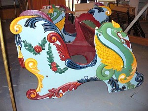 Vintage Waterloo carousel being restored, moved to high ground | News ...