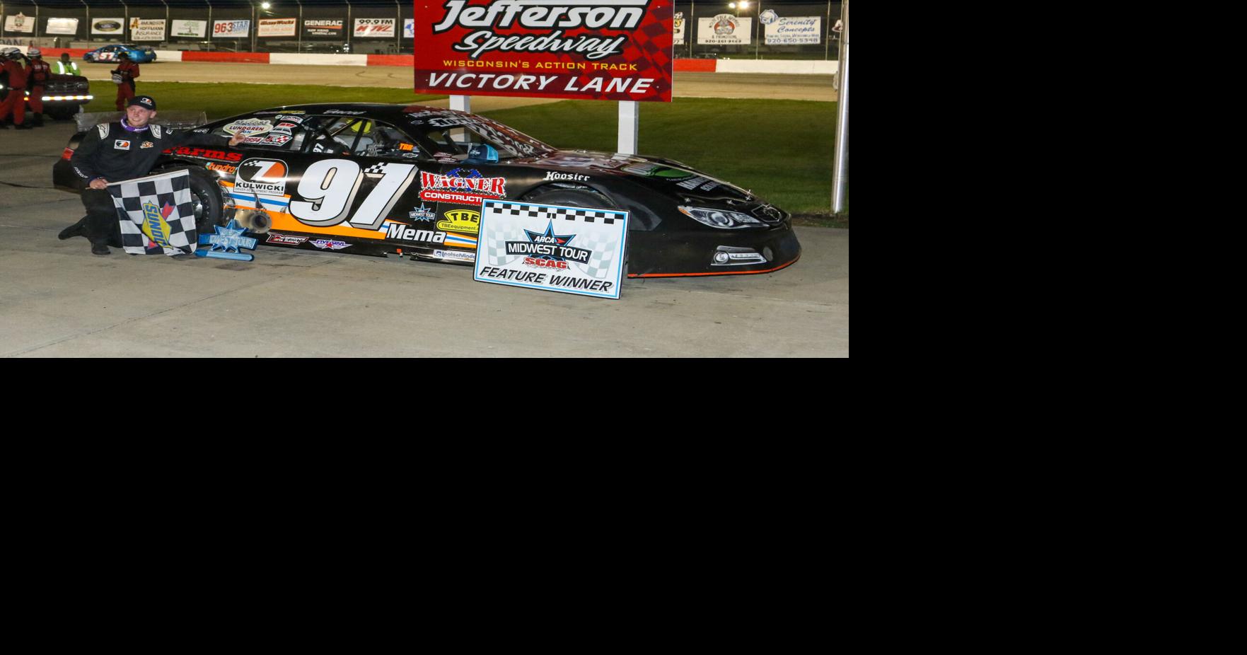 Jacob Nottestad wins Salute the Troops 100 at Jefferson Speedway ...