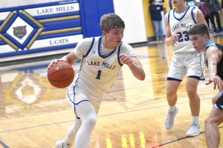 Bender's dunk highlights Lake Mills' 60-48 victory over Crosstown Rival ...