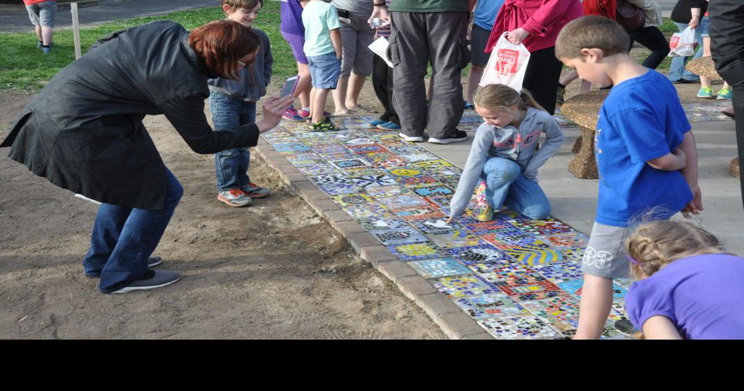 Rockwell Elementary School unveils mosaic, pavers | News | dailyunion.com