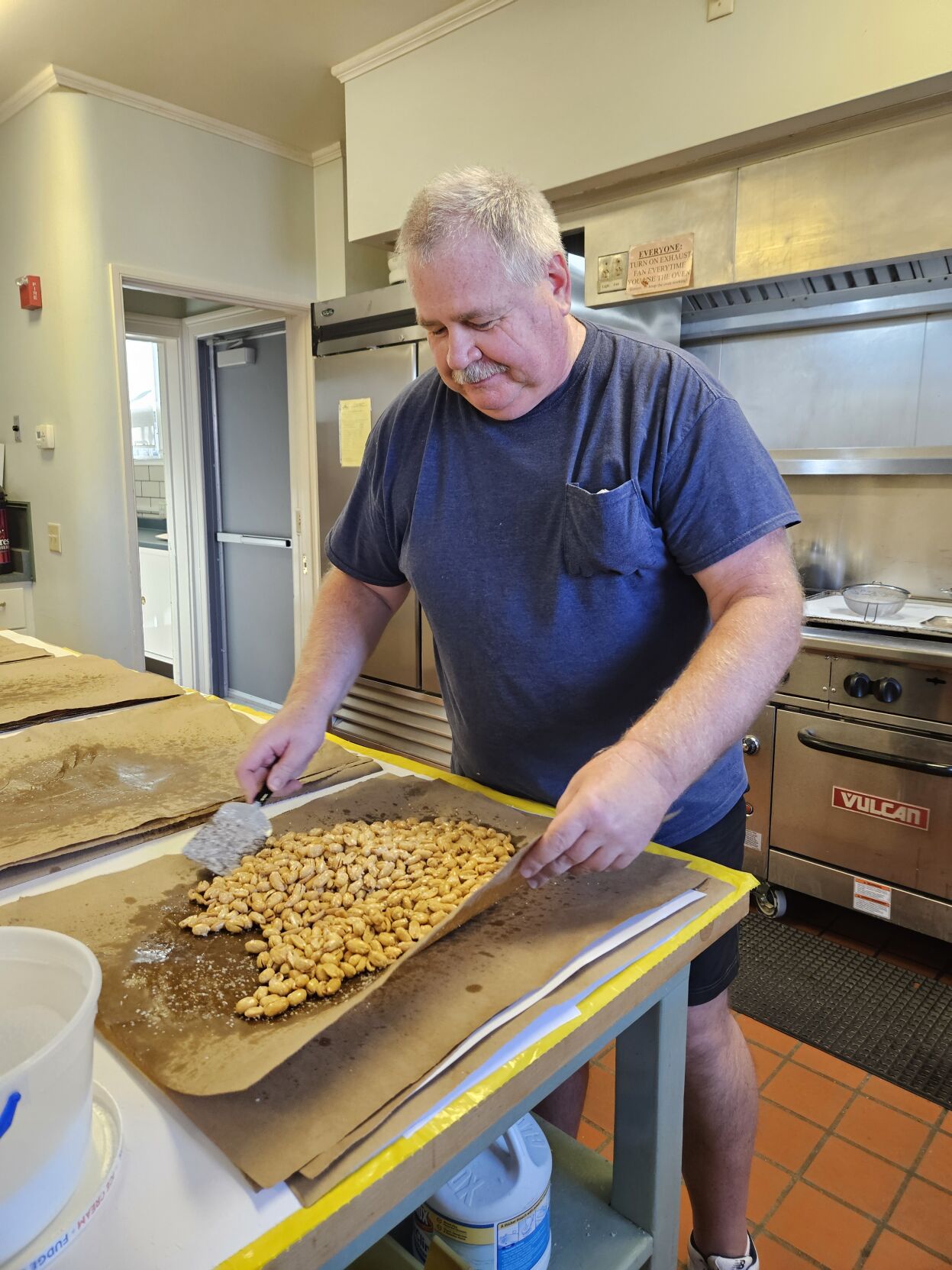 Congregational peanuts: In longtime church fundraiser, volunteers prep ...