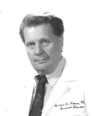 Dr. Richard D. Larson, 80 | Obituaries | dailyunion.com