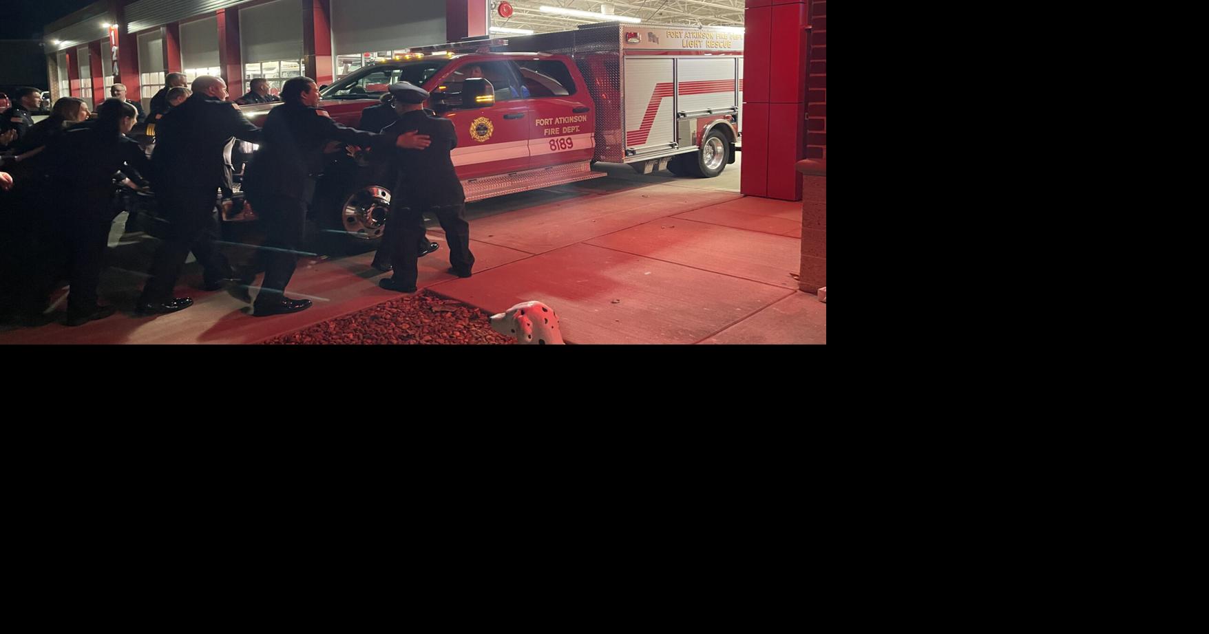 Fort Atkinson Fire Department has Push-In Ceremony, Honors Night ...