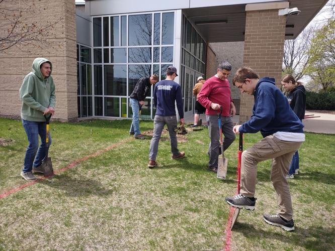 Jefferson High School landscaping project supported by donations ...