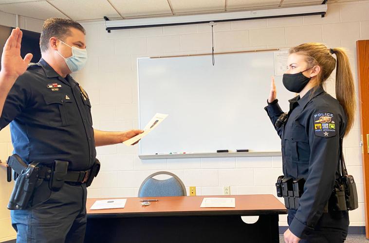 Blevins sworn in as Fort Atkinson’s newest police officer | Fort ...
