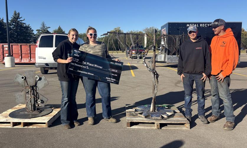 Metal Mania: 5 teams join in sculpture contest at Madison College ...
