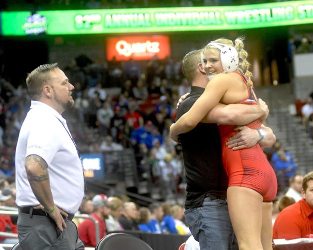 WIAA girls wrestling: Fort's Fletcher advances to state title match ...