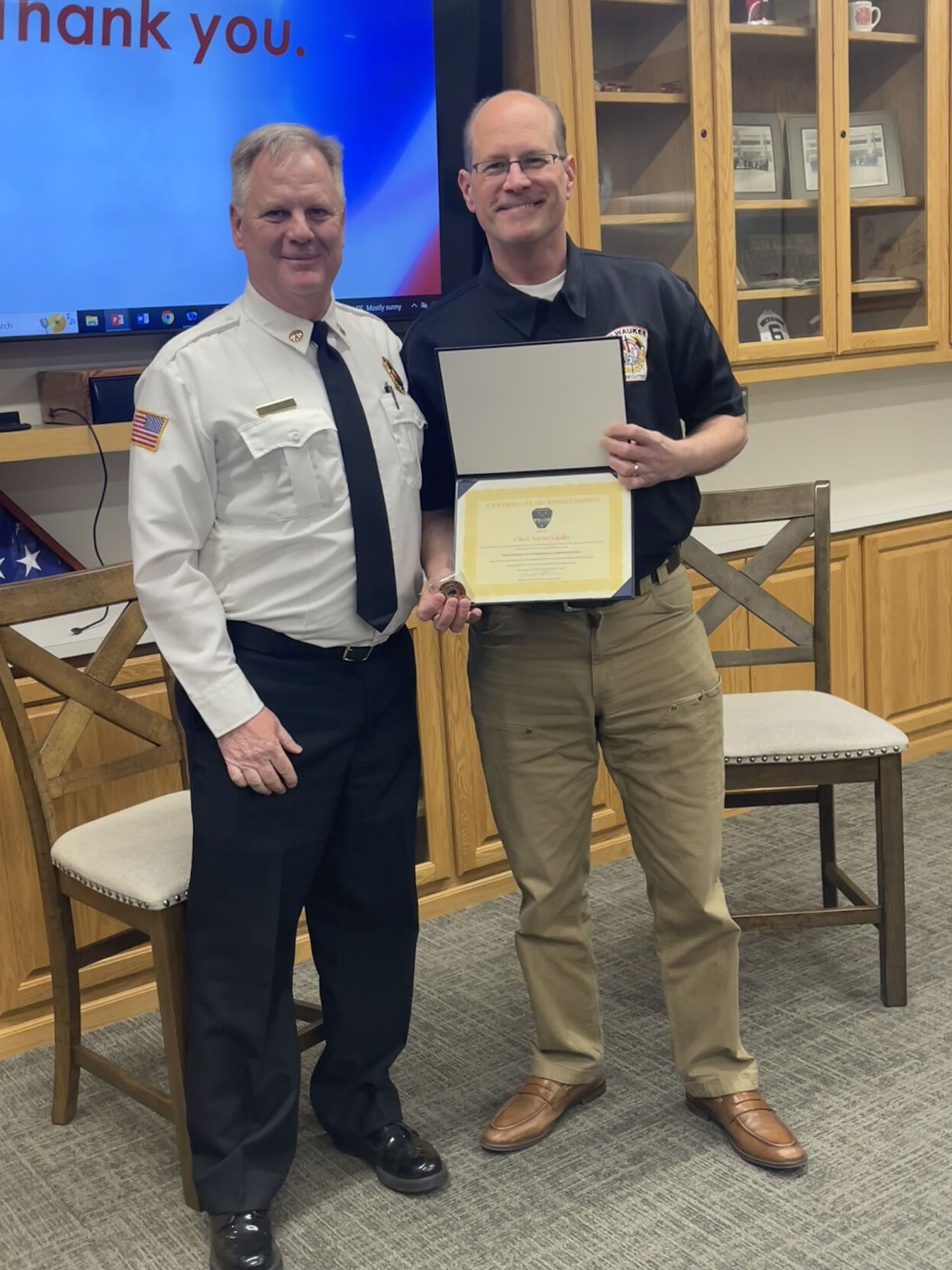 Fort Atkinson Fire Department hosts Leadership Series with Peterson ...