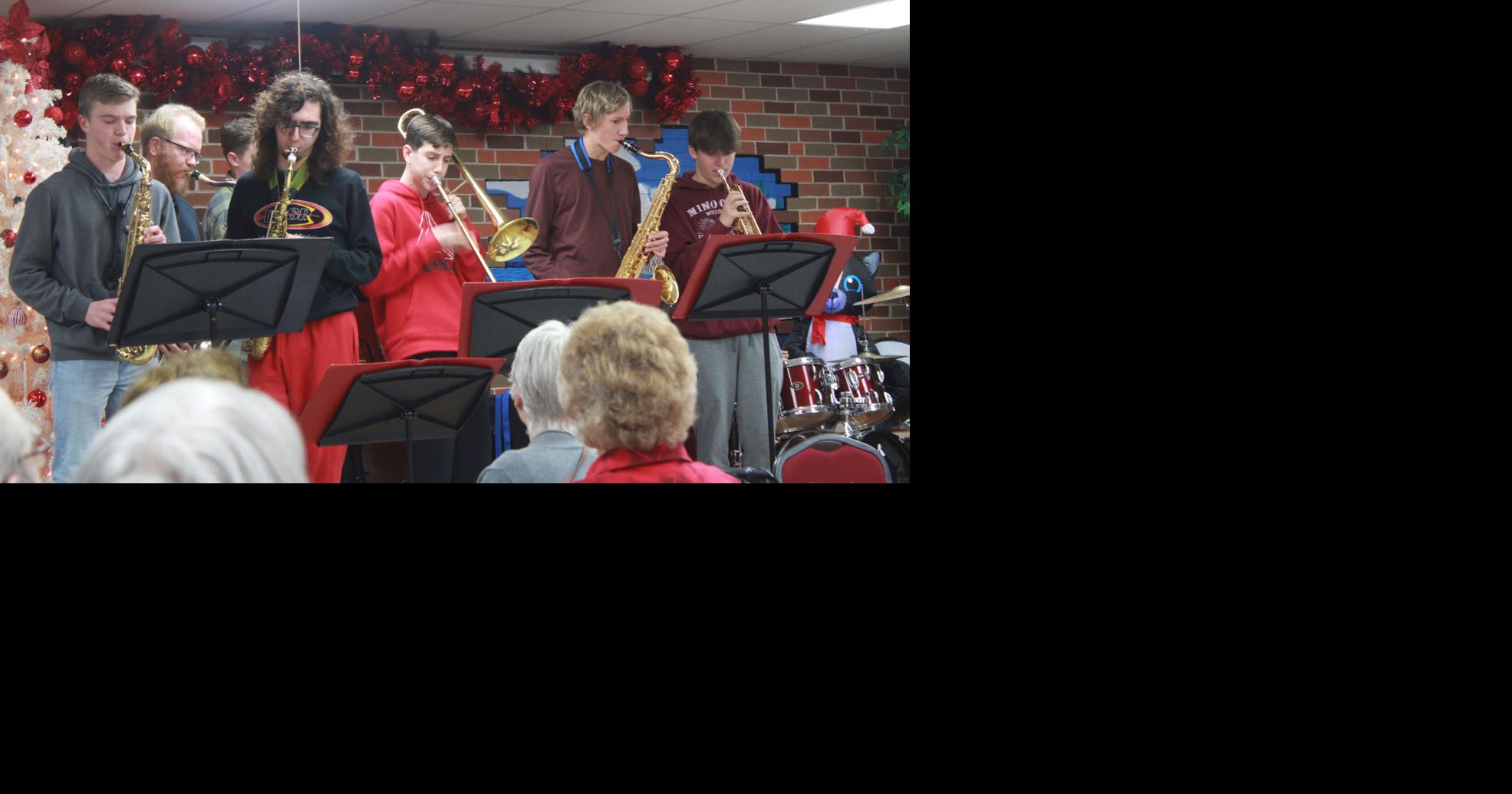 Fort Atkinson High School Jazz Combo perform for Senior Center's ...