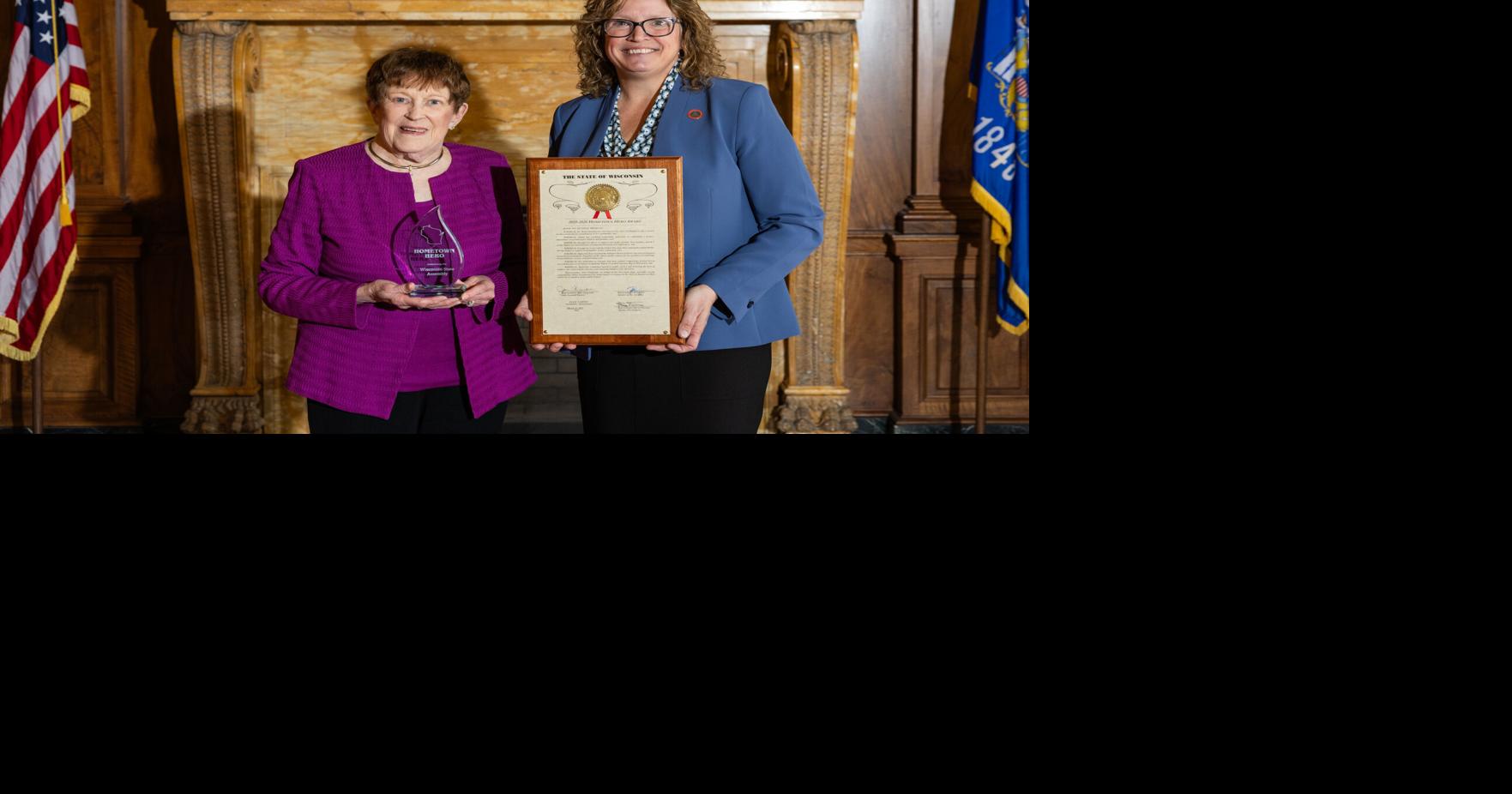 Fitzgerald Crowns Dr. Mabel Schumacher Fort Atkinson’s Hometown Hero ...