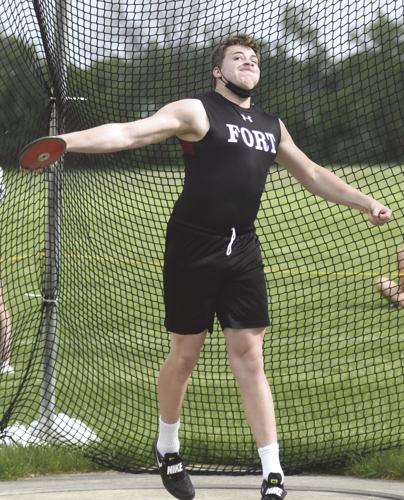 Track and field roundup: Fort's Evans sweeps throwing events ...