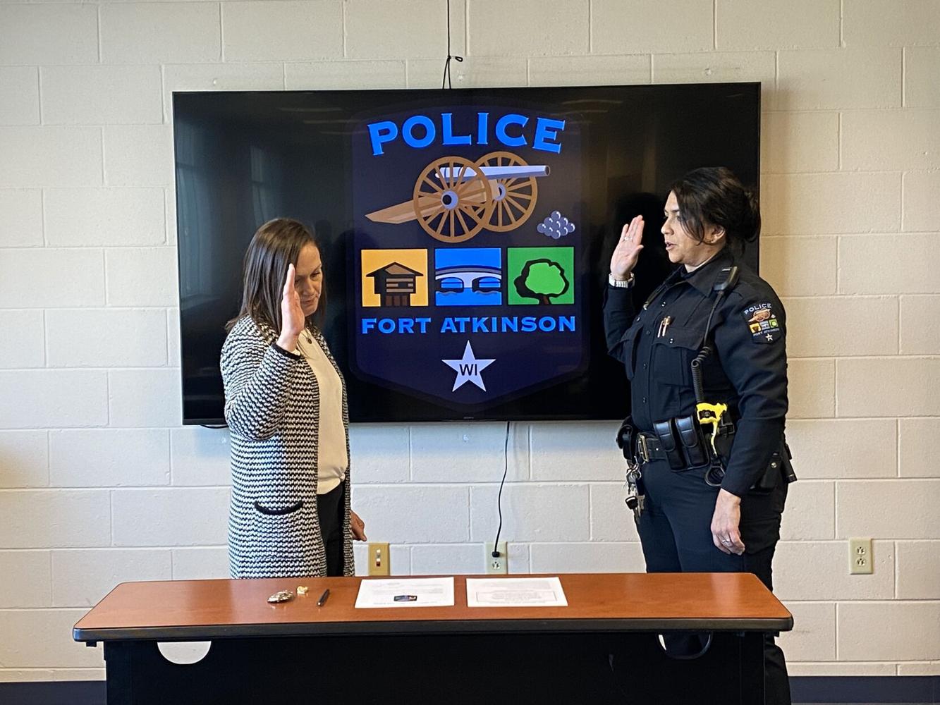 'Historic achievement.' Leonard is first-ever female police lieutenant ...