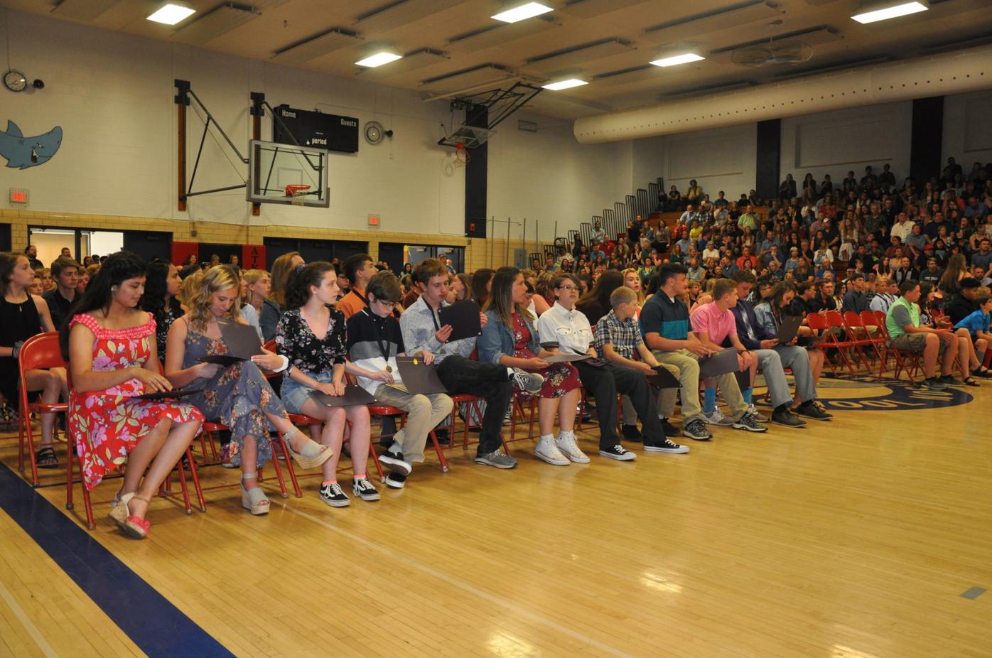 Eighth-graders at Fort Middle School promoted to freshman | News ...