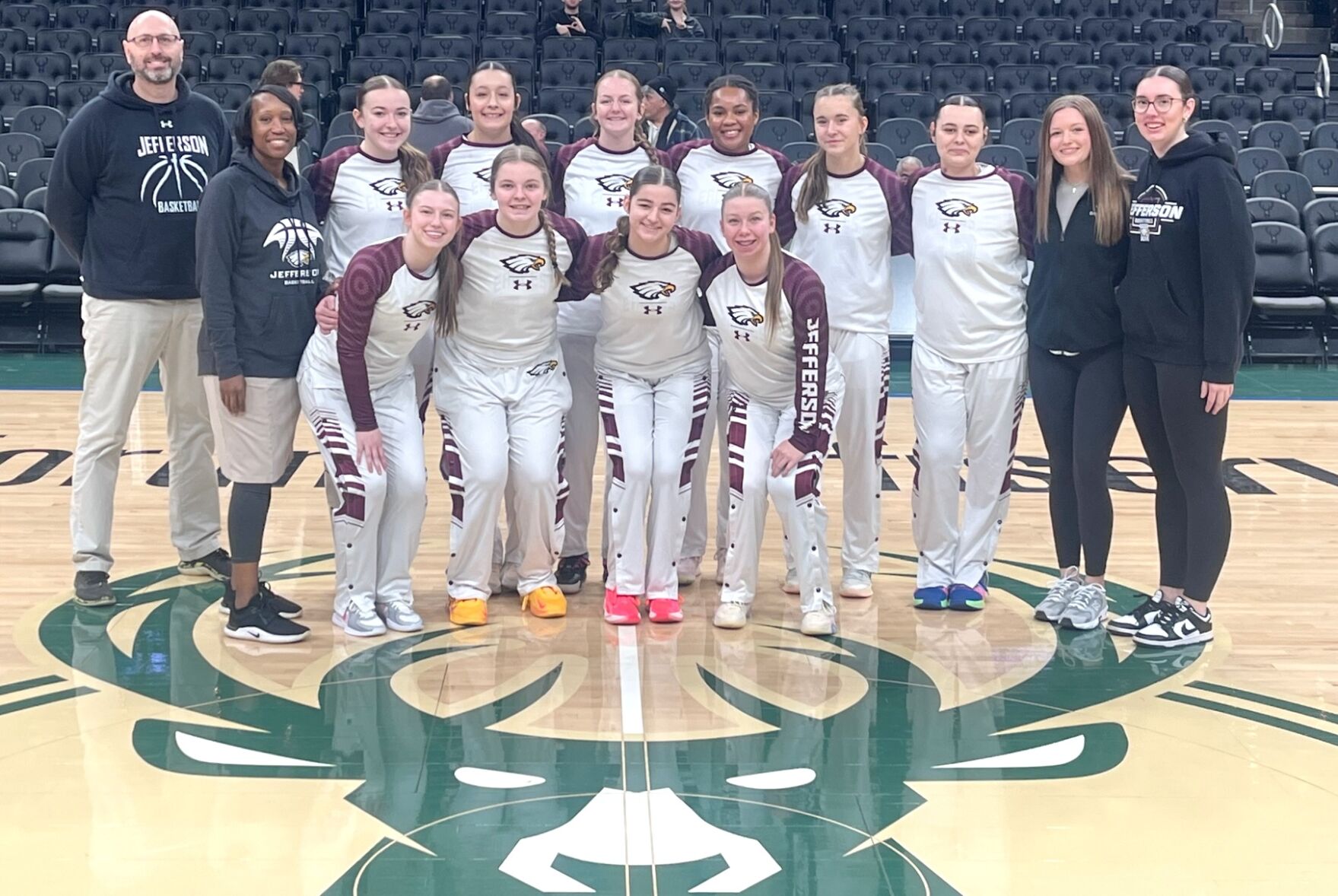 Girls basketball: Late surge propels Jefferson past Portage at Fiserv ...