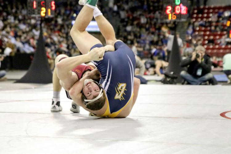 WIAA state wrestling: Witkins guarantees podium spot; Neff advances to ...
