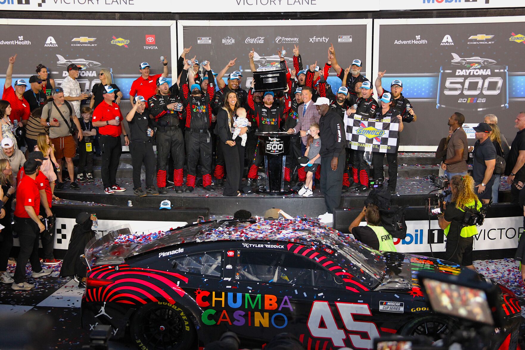 Jordan is the first Black team owner to win NASCAR’s biggest race ...