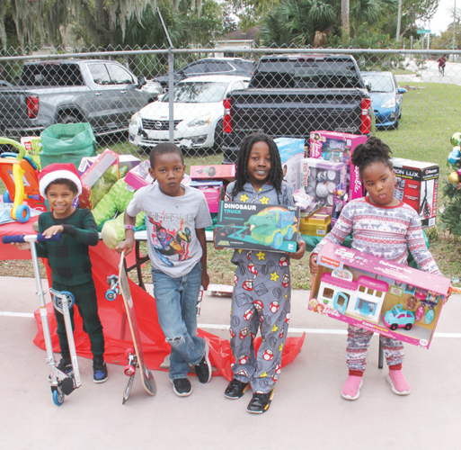 Children get gifts, visit from Santa at Rose Marie Bryon Center | News ...