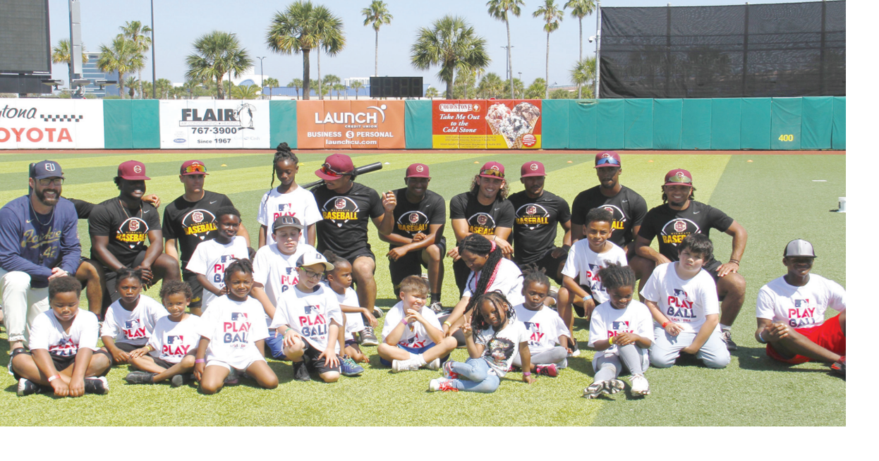MLB, B-CU baseball players teach kids how to play the sport | Sports ...
