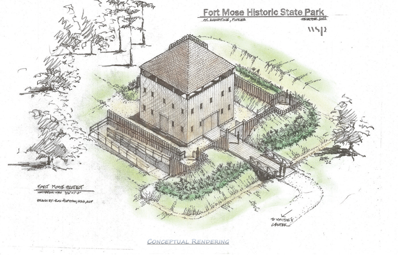 Fort Mose unveils historic reconstruction project | News | daytonatimes.com