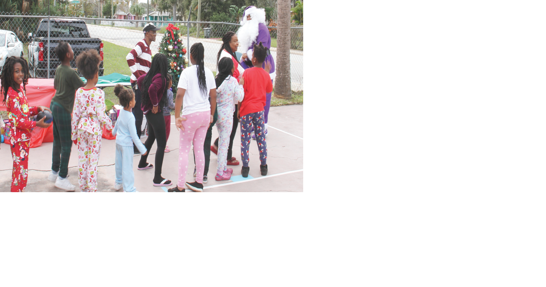 Children get gifts, visit from Santa at Rose Marie Bryon Center | News ...
