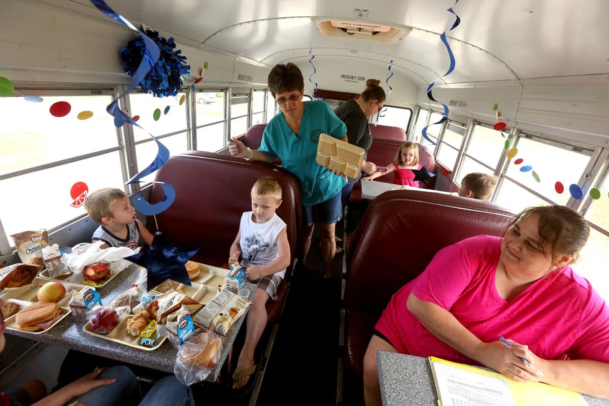 Repurposed school bus a site for free summer meals | Limestone County ...
