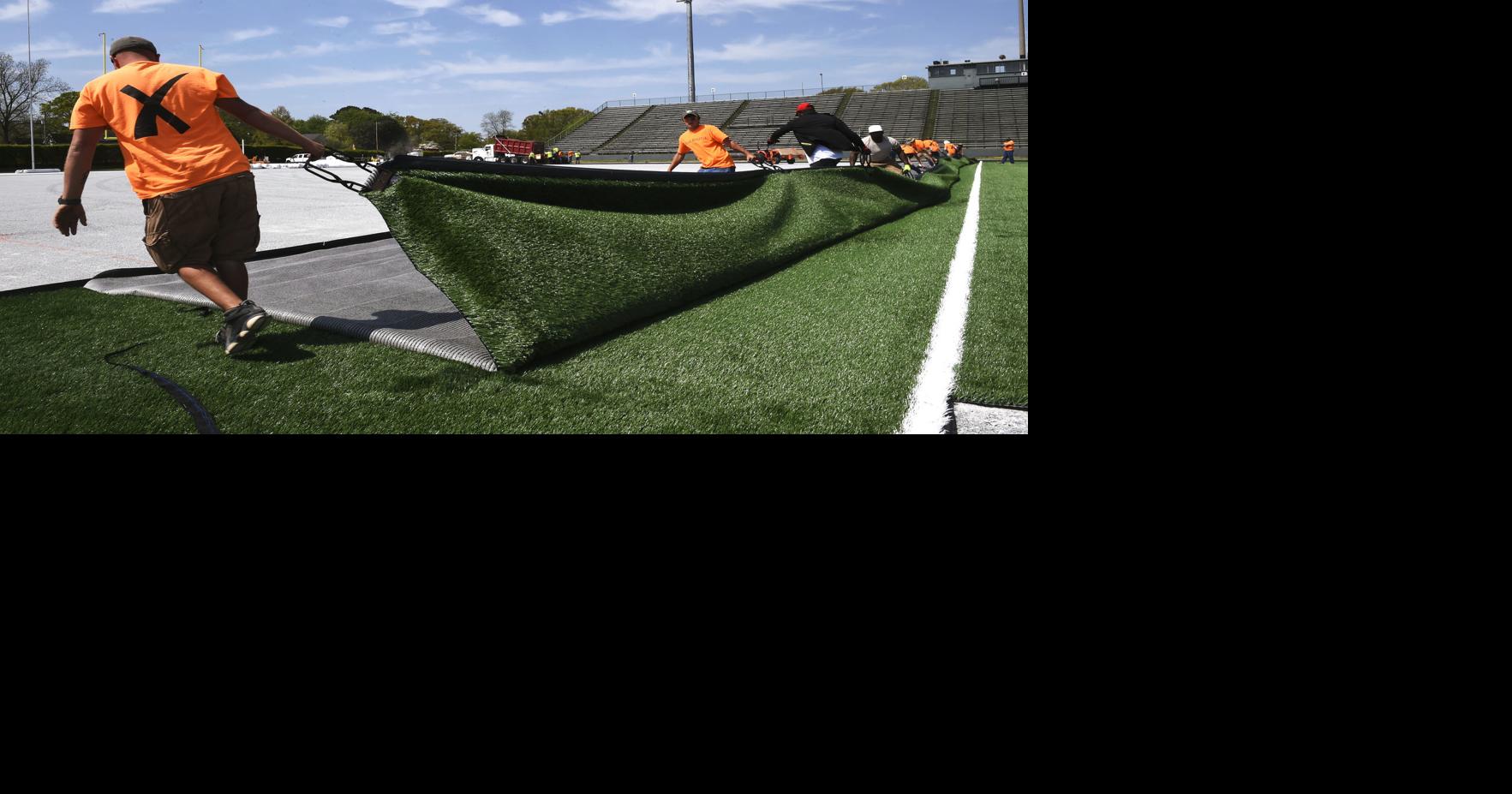Decatur High Ogle Stadium's artificial turf | Gallery | decaturdaily.com