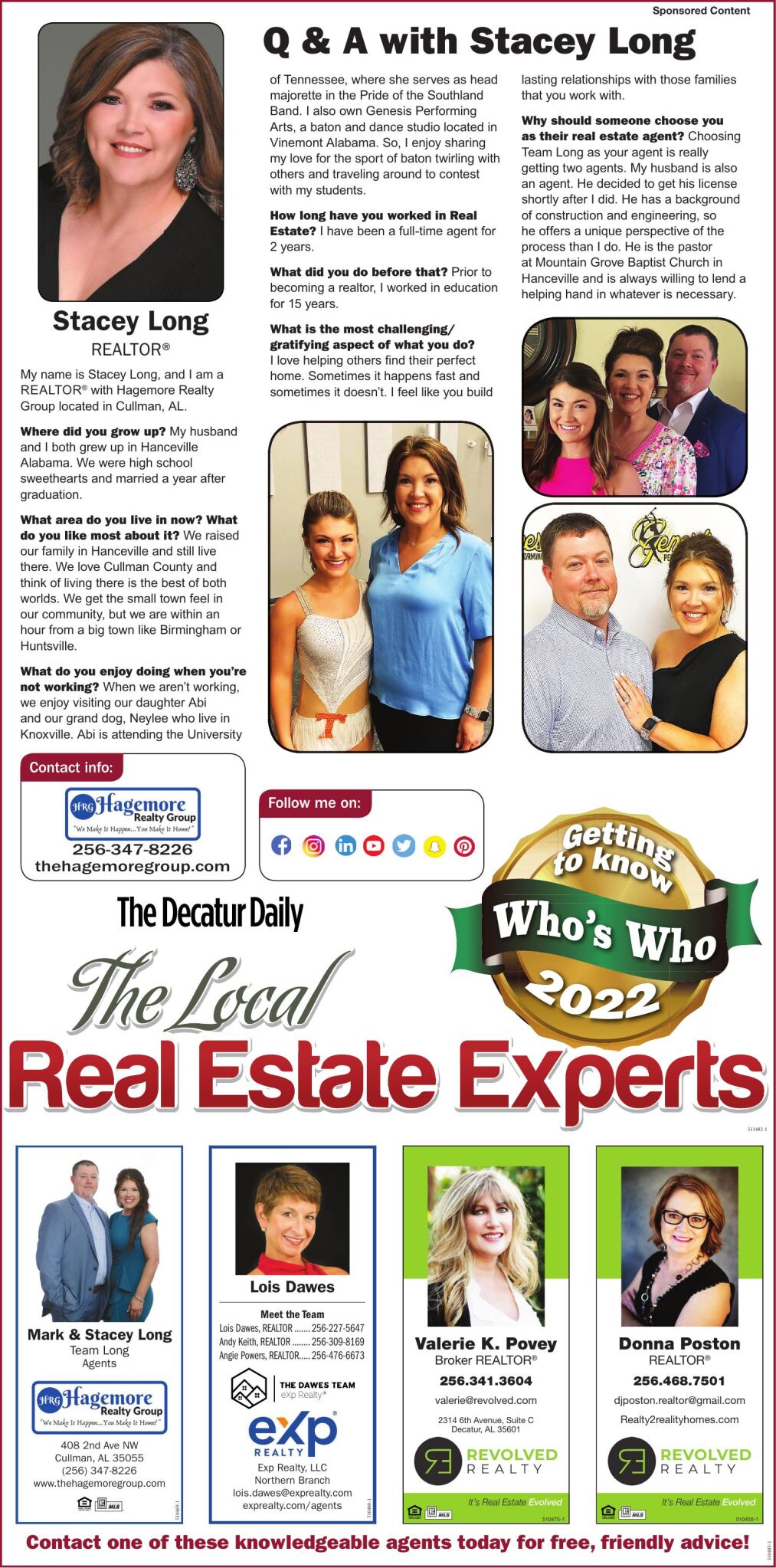 Real Estate Experts | Featured Publications | decaturdaily.com